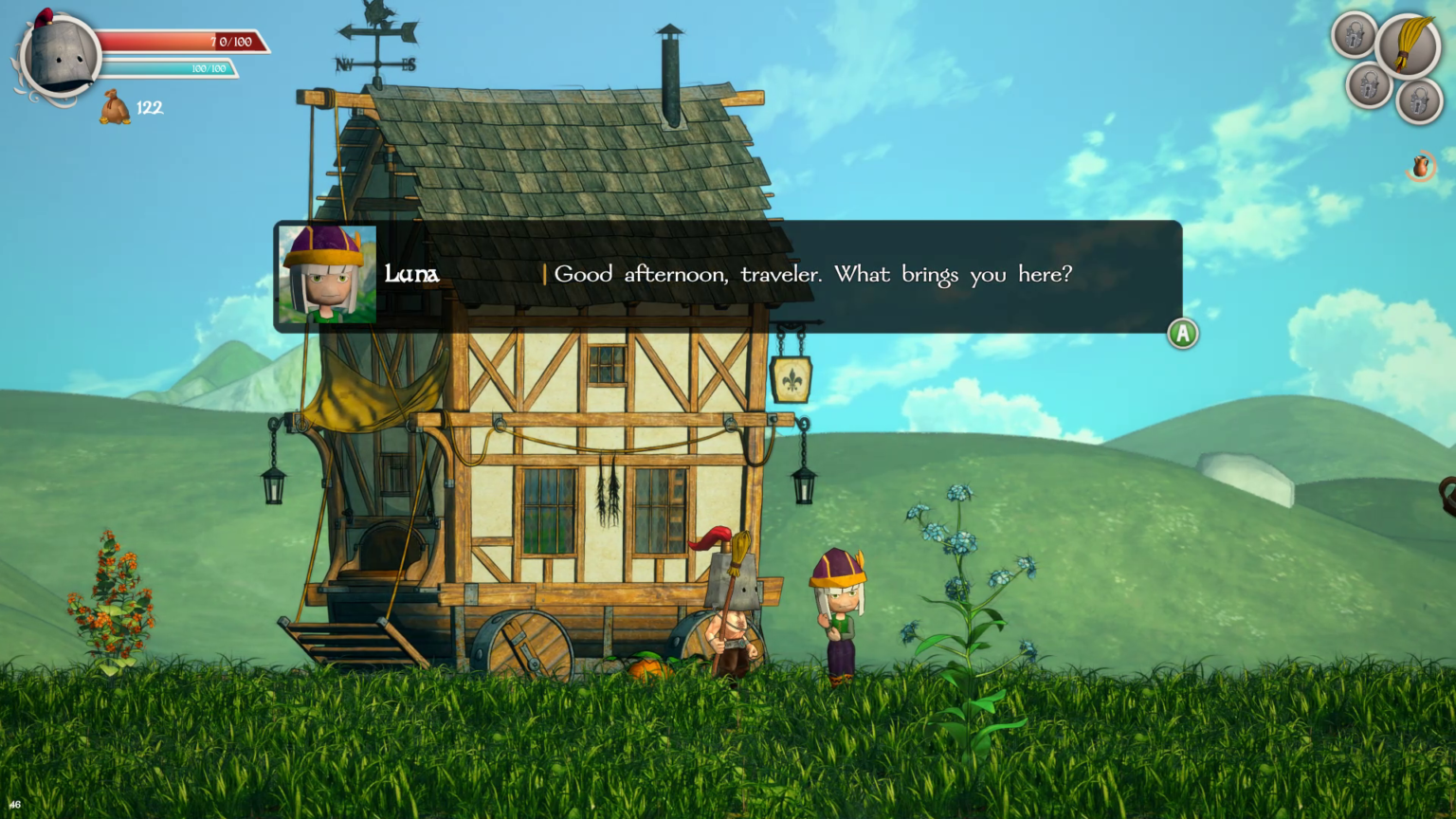 Clunky Hero Releases to Steam - Fantasy Role-Playing Games