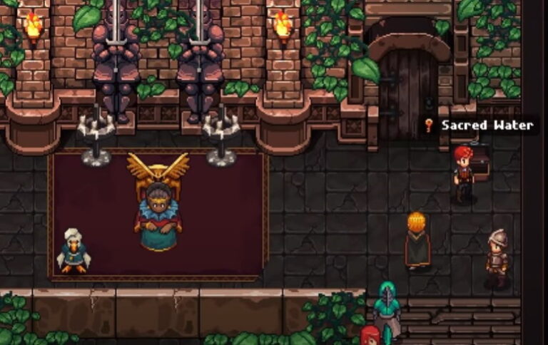 Where to find the sacred water in Chained Echoes - Fantasy Role-Playing ...