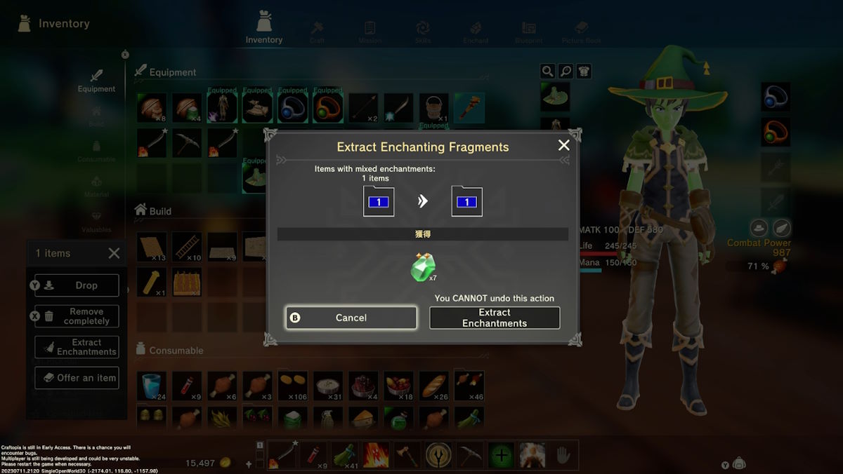 Craftopia Seamless World – How to Enchant Weapons - Fantasy Role ...